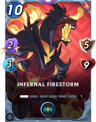SplinterGuide - Infernal Firestorm | Splinterlands Card Analysis